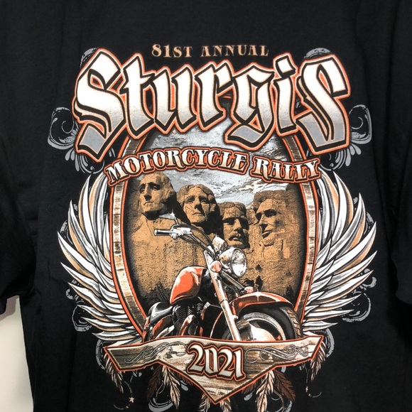 Gildan | Shirts | New Sturgis Motorcycle Rally 22 Tshirt 2xl | Poshmark